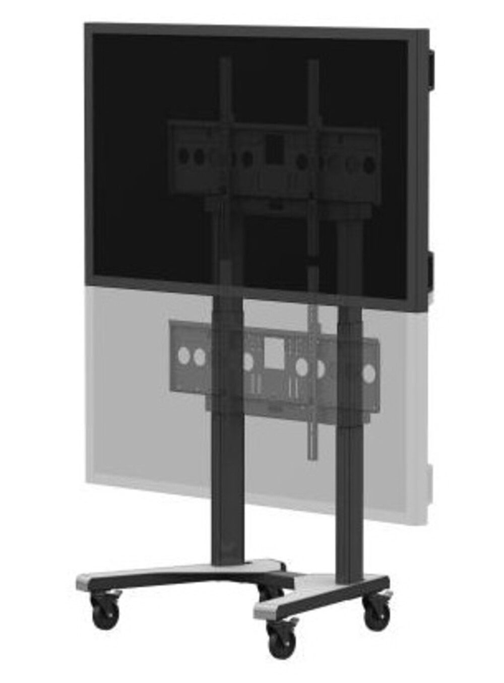Electric Height Adjustable Trolley for screens 43"-86" (PMVTROLLEYEL ...
